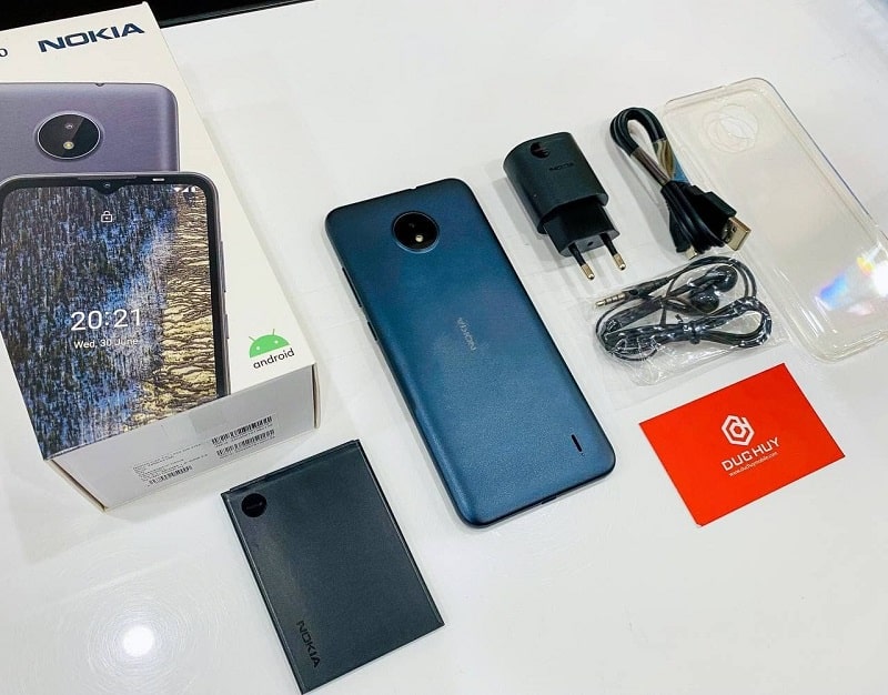 Nokia C20 Pin 3000 mAh, Bộ Nhớ 32GB, Android 11