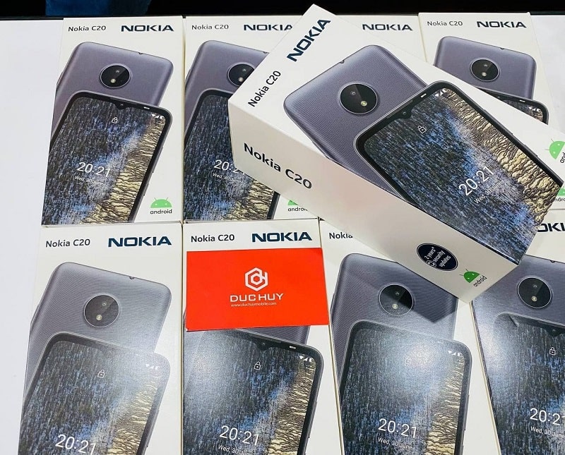 Nokia C20 Pin 3000 mAh, Bộ Nhớ 32GB, Android 11