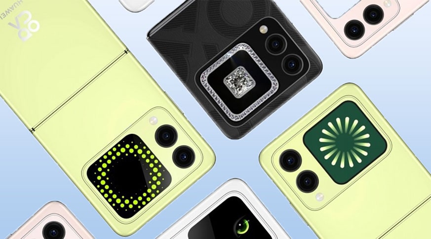 Huawei Nova Flip Chip Kirin 8000, Pin 4,400mAh 66W