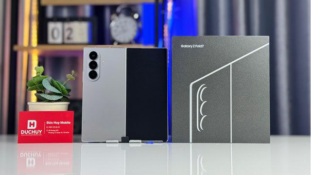 Đập hộp Samsung Galaxy Z Fold 7 tại Đức Huy Mobile